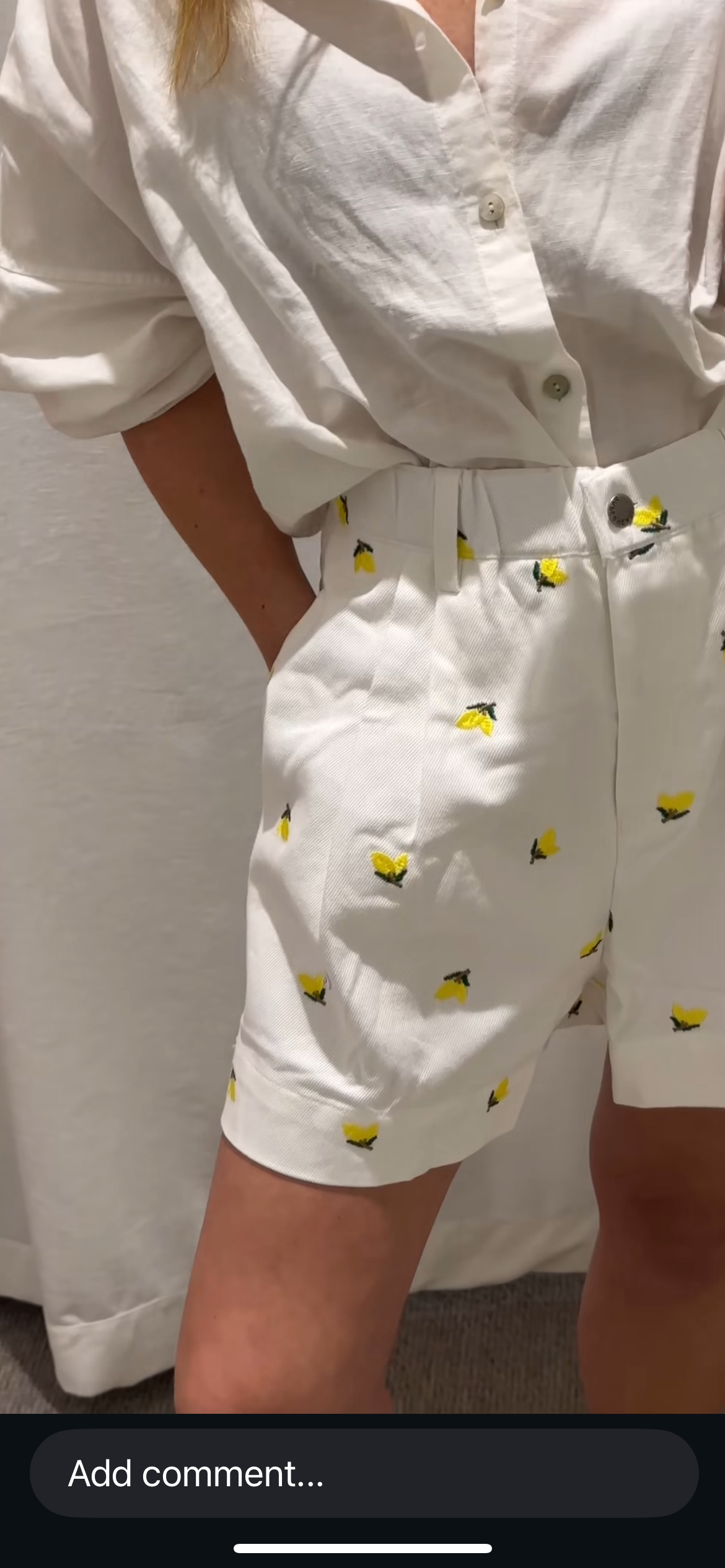 Lemon Shorts – Beach to bar wear